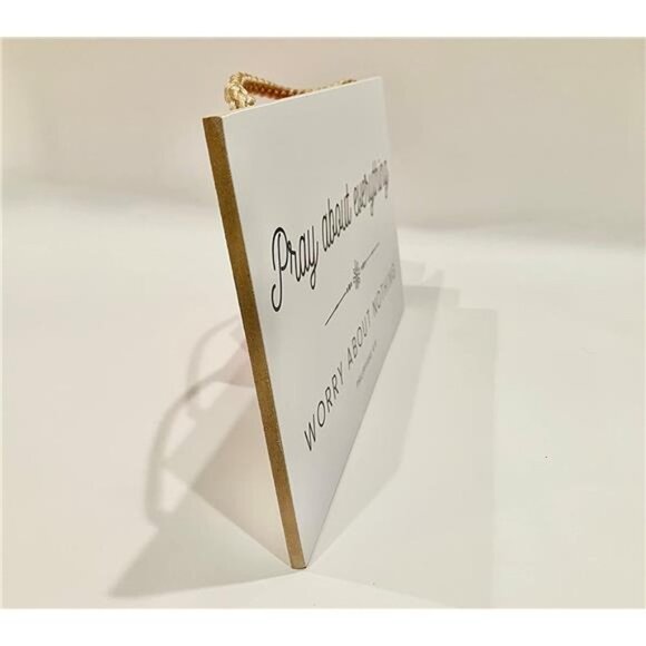 Wall Decor | Farmhouse Style Bible Verse Wall Decor Wood Sign 95 X 55 ...